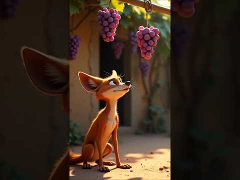 The Jackal and the Sour Grapes #ai #shorts