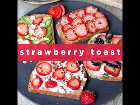 Strawberry Toast Snacks – Do It And How