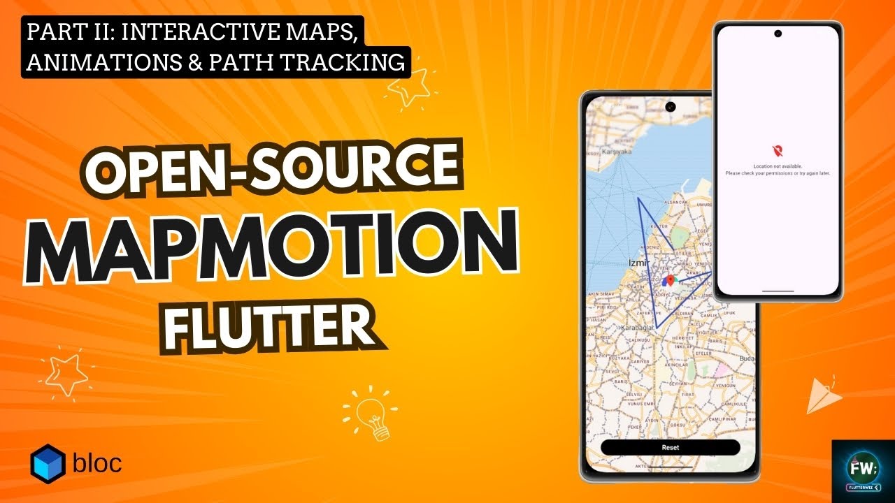 Building a Flutter Map App: Interactive Maps, Animations & Path Tracking (Part 2)