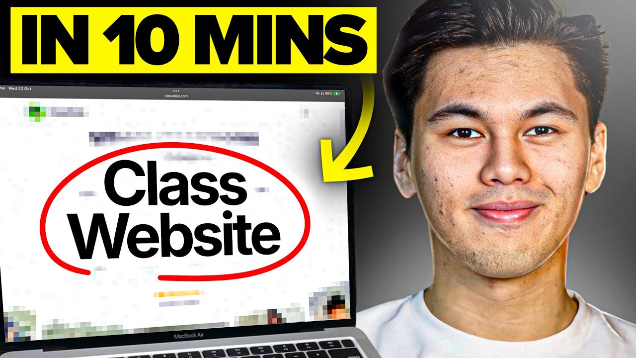 How to Create a Class Website in 10 Minutes (Tutorial)