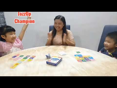 JazzUp! My kids love it! They are learning new words. Word Game.🧡Family Game.💜Fast 💚Interesting game