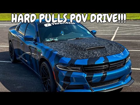 HARD PULLS IN CATLESS 93 TUNED V6 CHARGER!!! GETTING CAR DYNO'D SOON!?!?