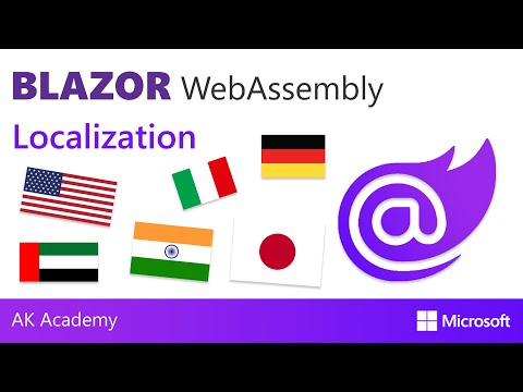 Learn Localization and Multi Languages UI in Blazor WebAssembly Blazor Topics | AK Academy ...