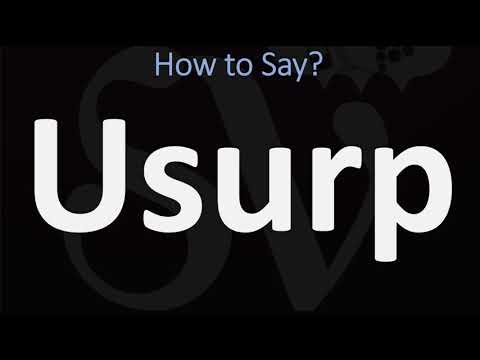 How to Pronounce Usurp? (CORRECTLY)