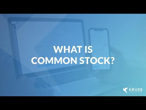 What is Common Stock?