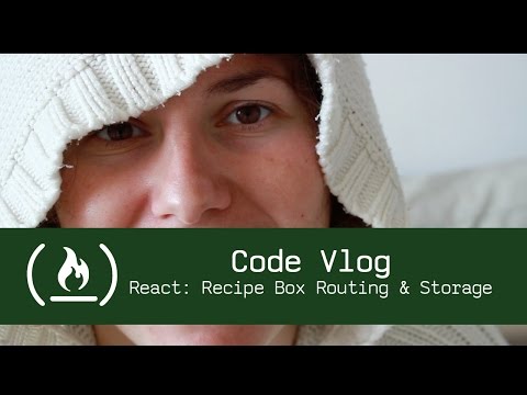 Recipe Box Routing and Storage - Code Vlog {21}