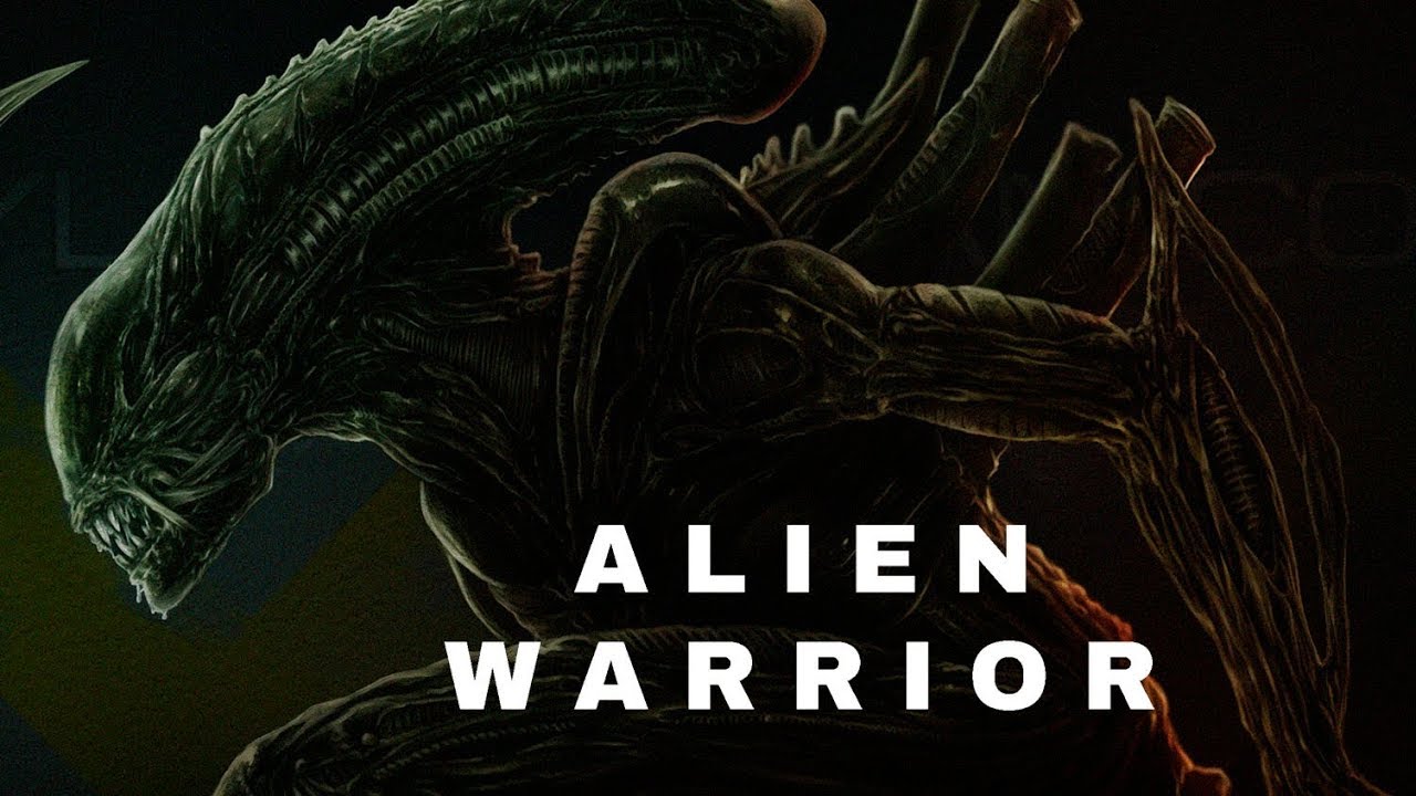 ALIEN WARRIOR - Speedpaint - Digital illustration