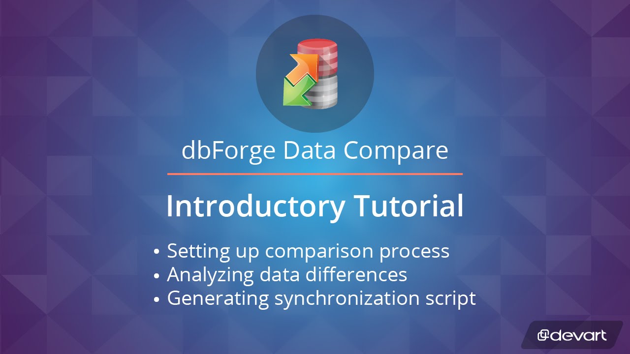 How to compare SQL Server databases using SQL Data Compare Tool