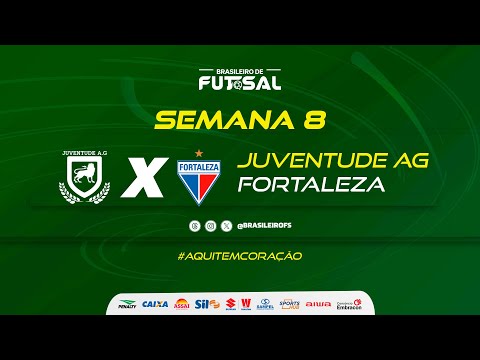 Brasileiro de Futsal | Juventude AG x Fortaleza | Semana 8 | Ao vivo