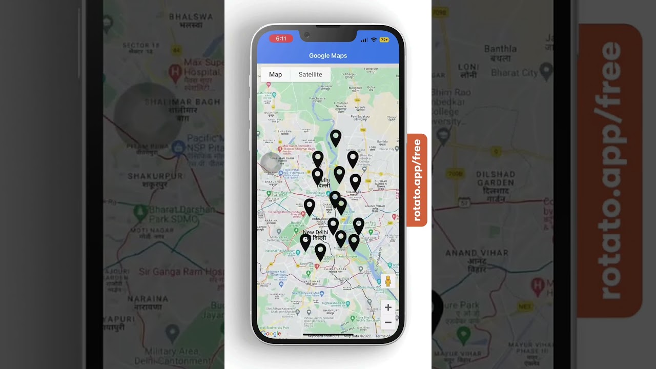 Ionic Javascript Google Maps