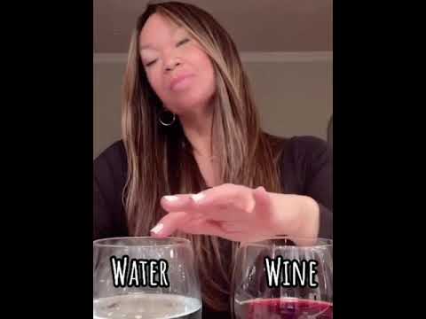 Water then wine and then some party time.