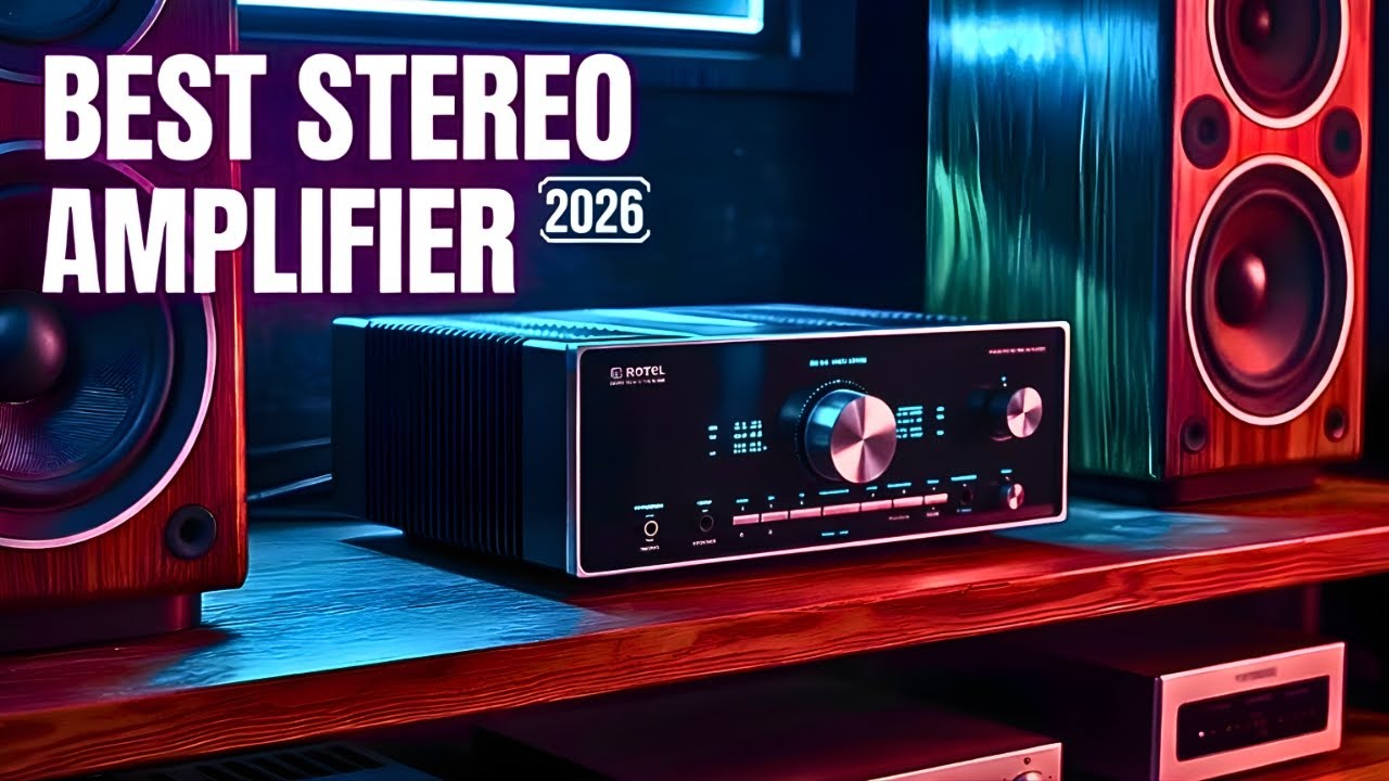 Top 10 BEST Stereo Amplifier For 2026 - Tested & Compared