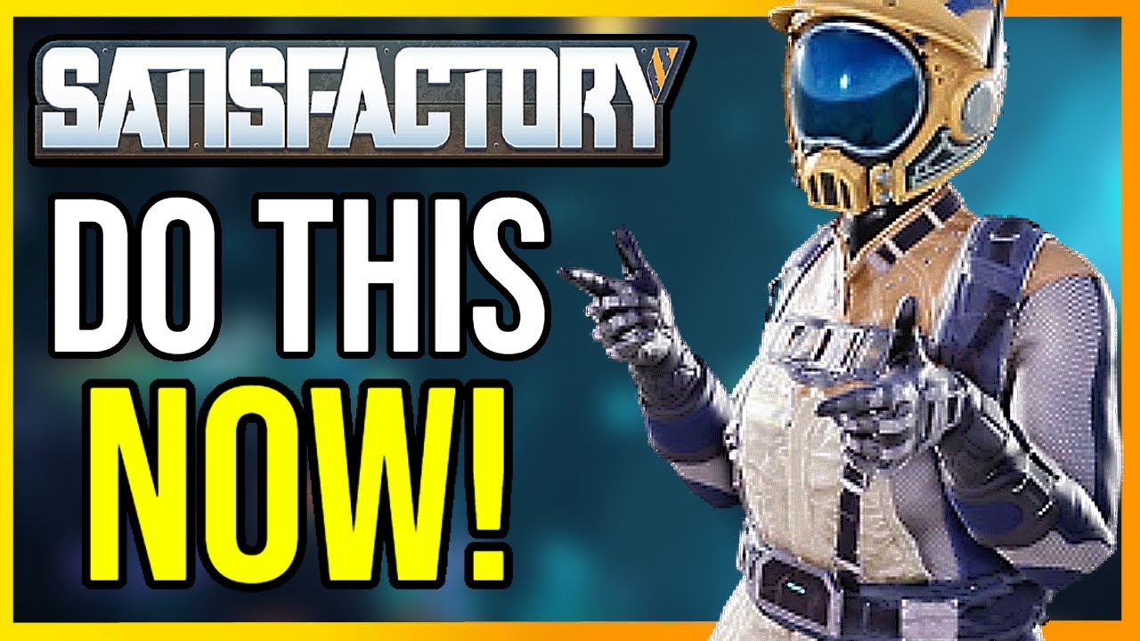 Satisfactory How to Get Space Elevator Phase 2 (Tutorial)