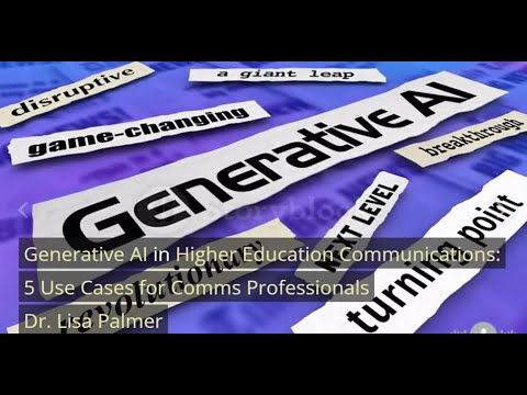 Generative AI in Higher Education Communications: 5 Use Cases for Comms Pros