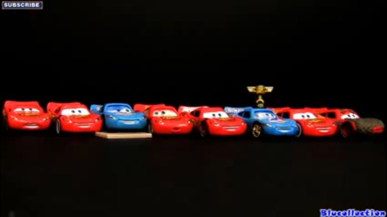 Huge Lightning McQueen Variant Uboxing • Finish Line, Muddy, Wet & Many More