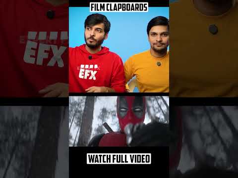 Tamil Vs Hollywood Clapboards 🎥🔥 #deadpool #wolverine #marvel