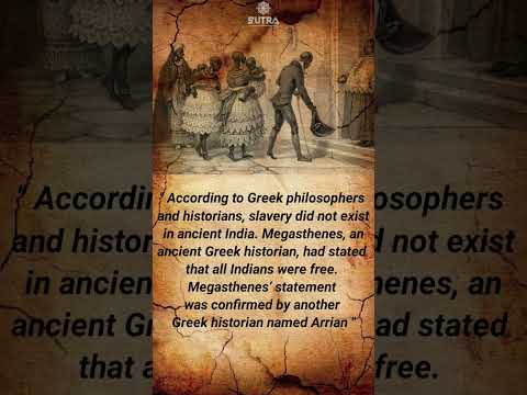 Does Slavery exist in Ancient India ?