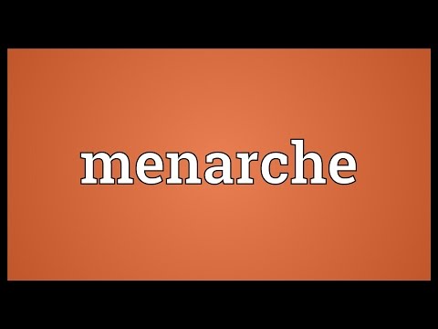 Menarche Meaning