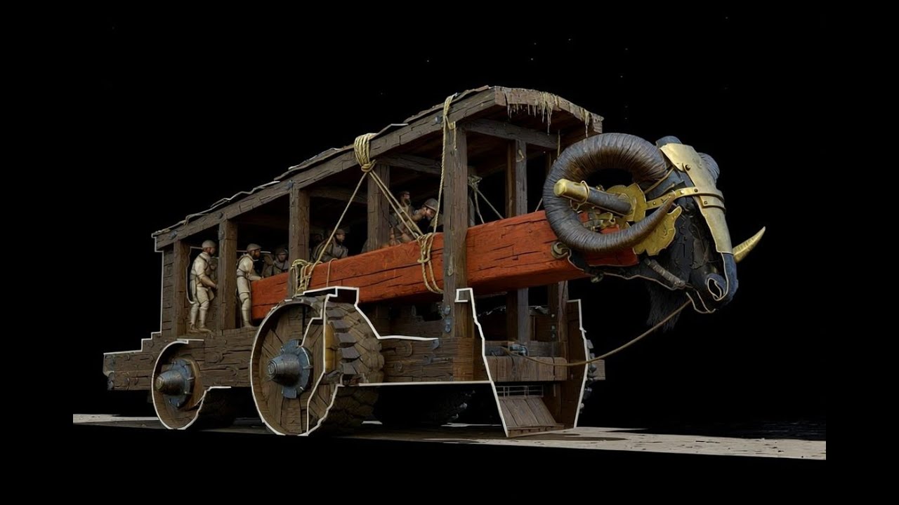 Inside the Ancient Battering Ram | How It Worked