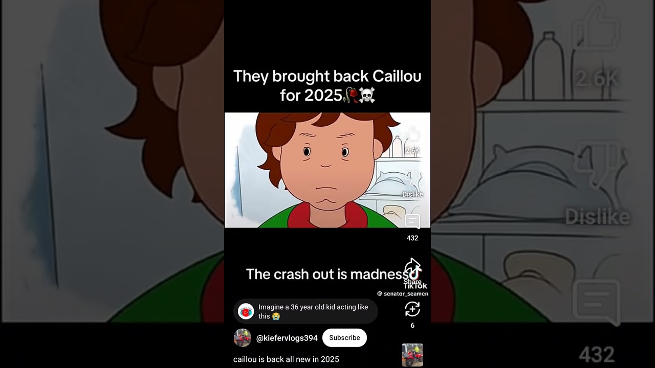 EVIL VERSION OF CAILLOU
