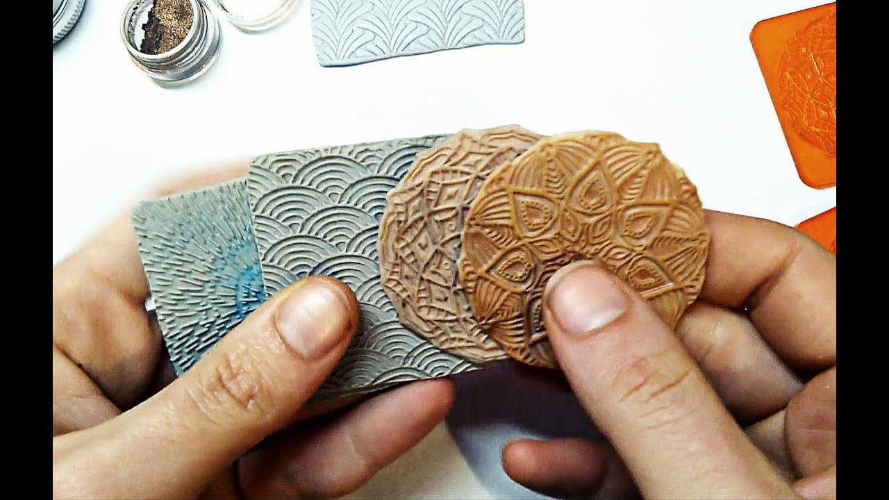 How to Create Reverse Texture Sheets Using Cosclay Polymer Clay