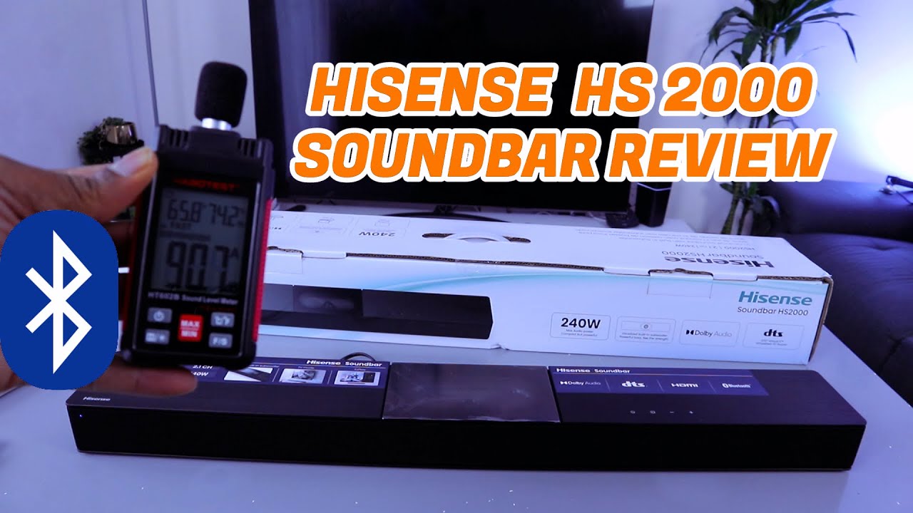 Hisense HS2000 Soundbar Test 2025