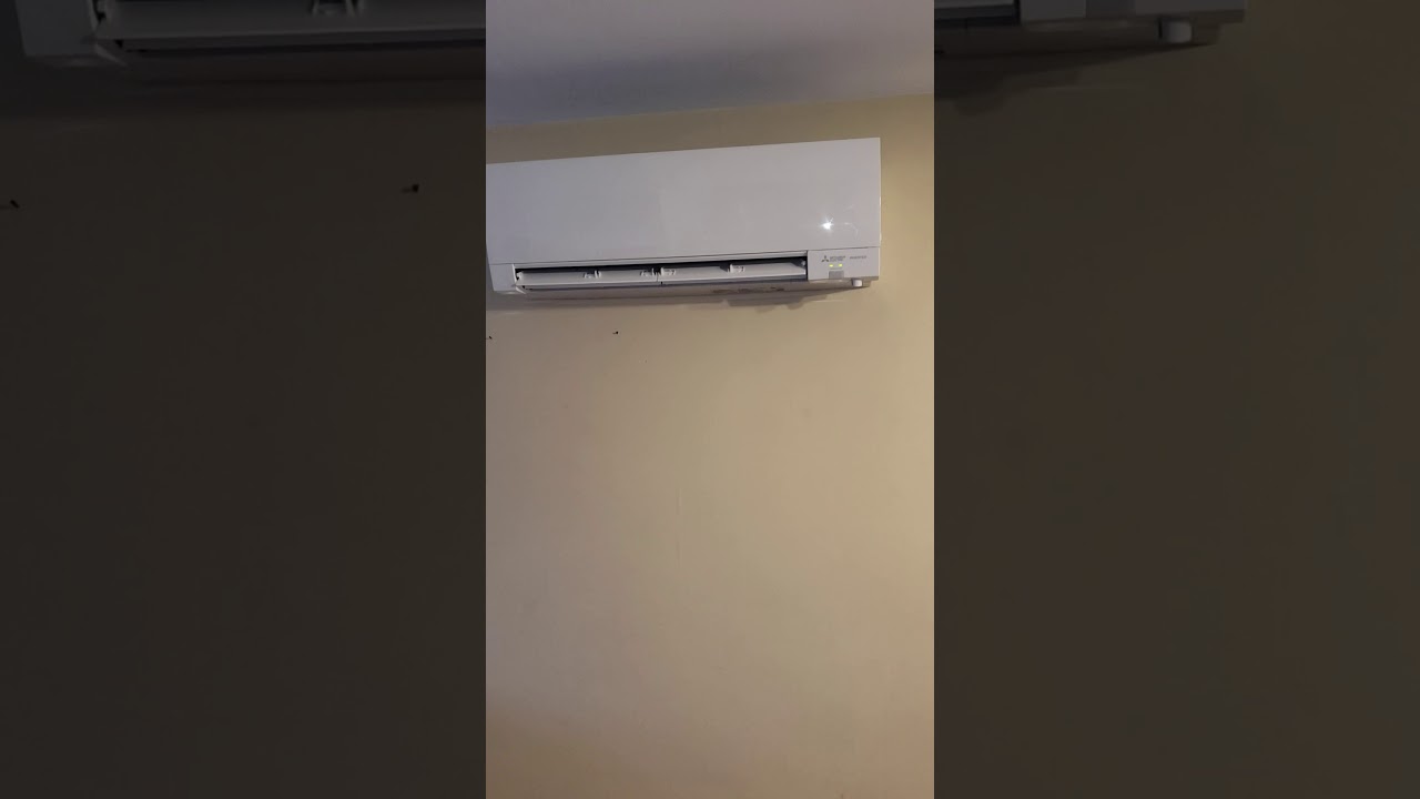 Mitsubishi  hyper heat and cooling install.