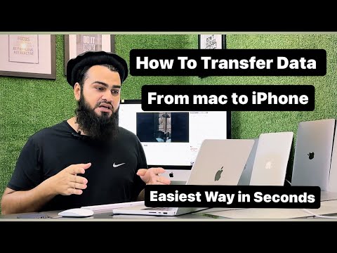 How to Transfer files from iPhone to MacBook, complete process,