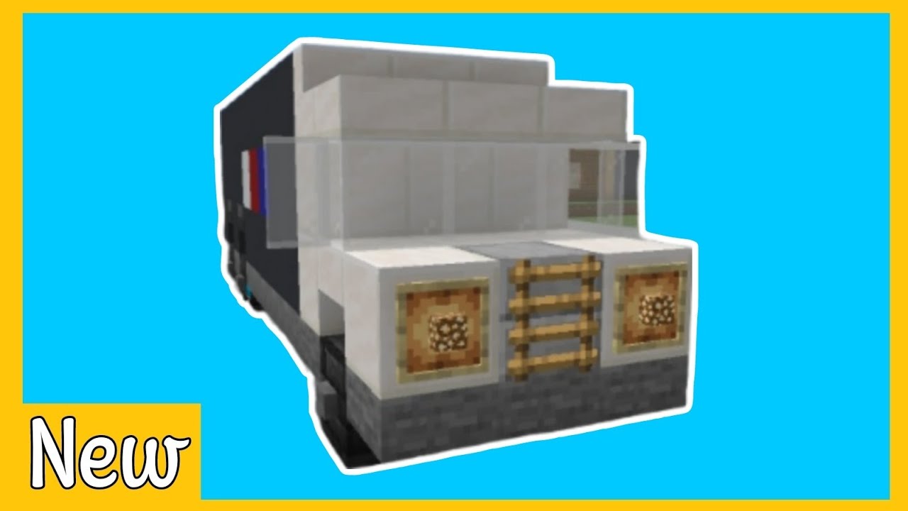 Minecraft: How To Build A Truck Tutorial (#181) - マイクラビルダーズ