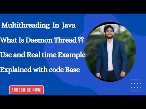 #7 Multithreading In Java | what Is Daemon Thread | #jobinterview | #multithreadinginjava