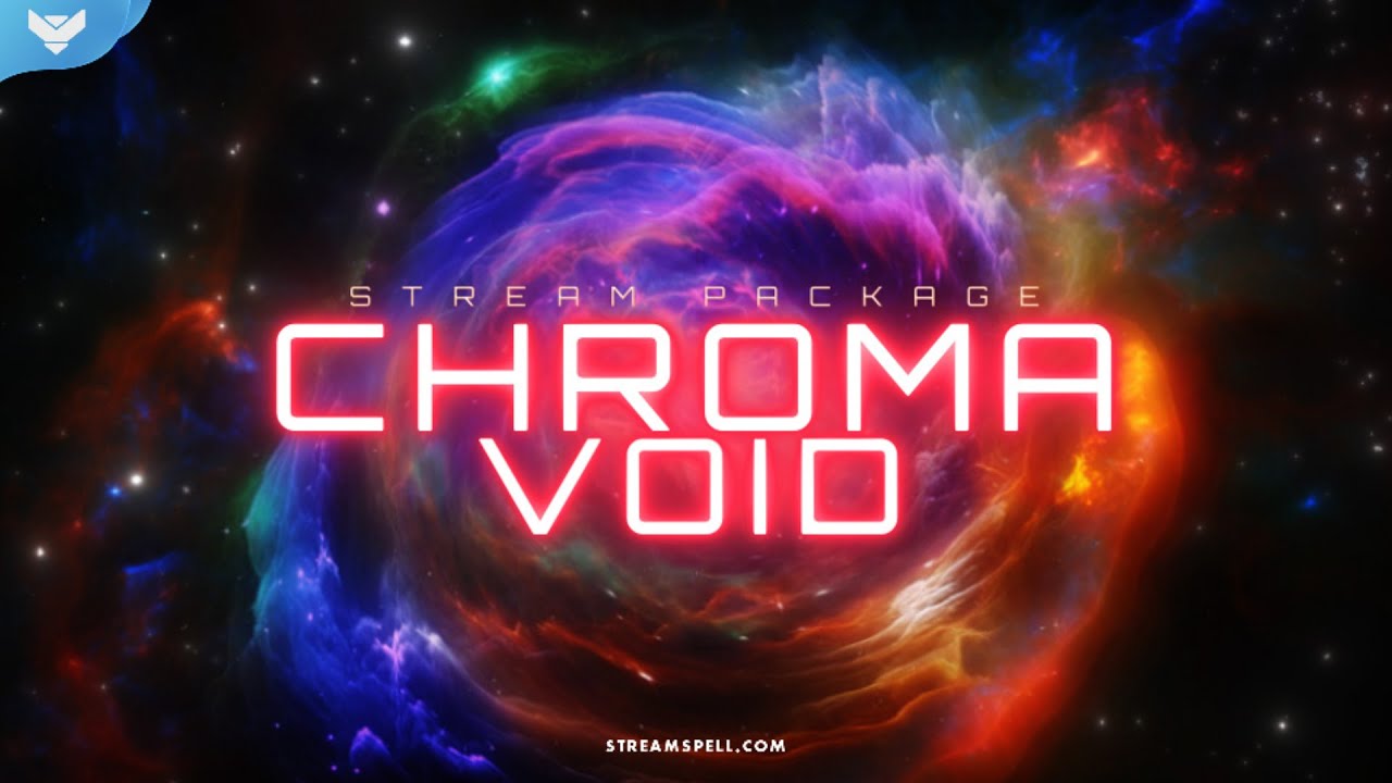 Chroma Void Stream Overlay Package by StreamSpell
