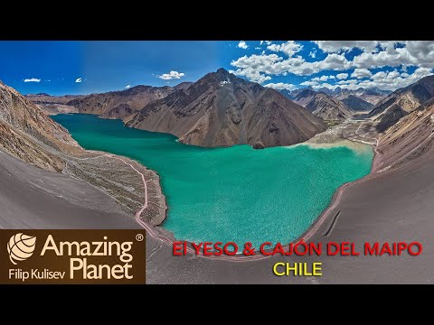 El Yeso, Cajón del Maipo, Chile: Amazing Planet (4K) 2024