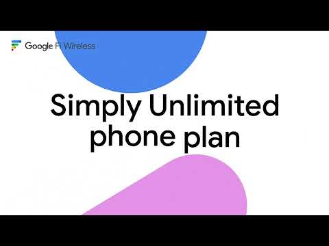 Affordable Unlimited Phone Plan | $80/ month for 2 Lines | Google Fi Wireless