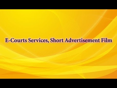 e-Courts Services-An Advertisement Film