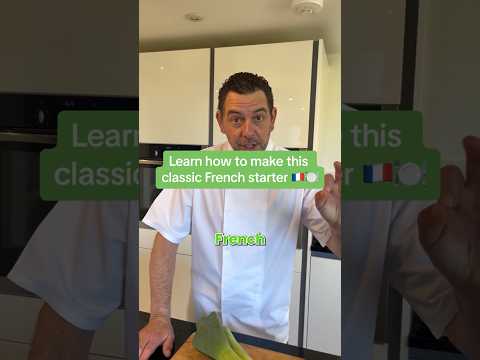 Learn this simple French starter! 🇫🇷🍽 #shorts #french #cooking #frenchcuisine #frenchfood #food