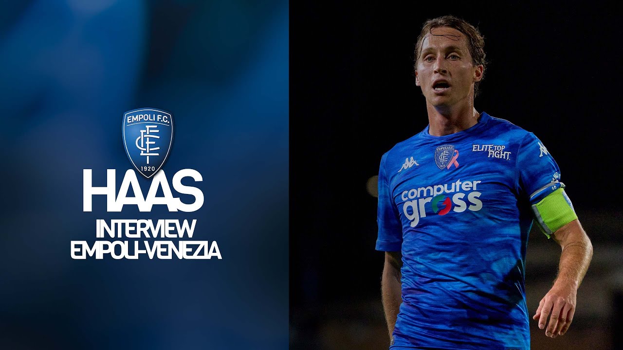 Nicolas Haas's words at the end of Empoli-Venezia