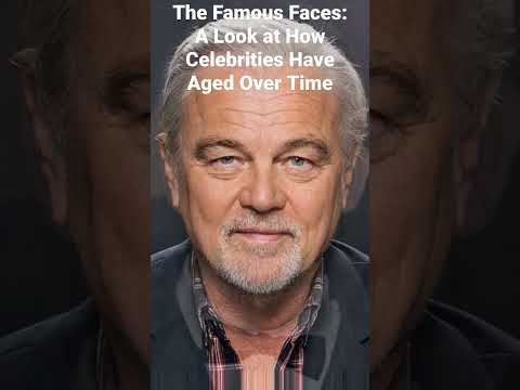 The Famous Faces: A Look at How Celebrities Have Aged Over Time