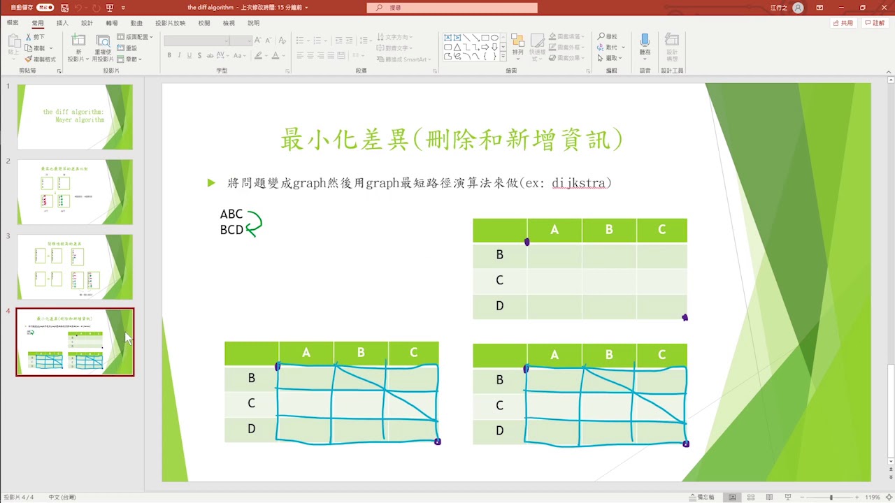 the diff algorithm   Mayer algorithm part 1