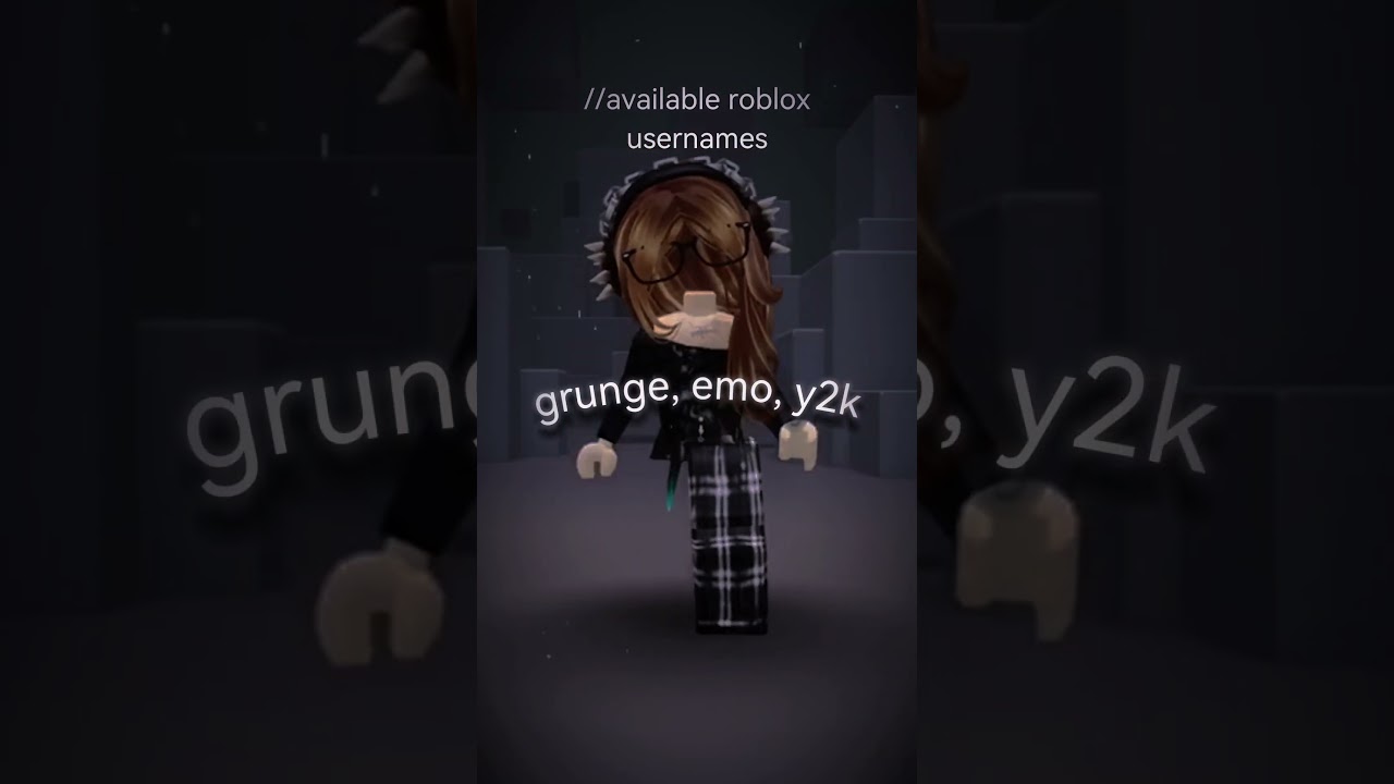 roblox username ideas not-taken // grunge, emo, y2k  #roblox #robloxusernames #robloxedit