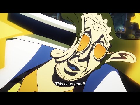 Gear 5 Luffy Uses White Star Gun Vs Kizaru