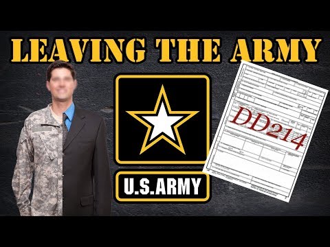 The process to leave the Army