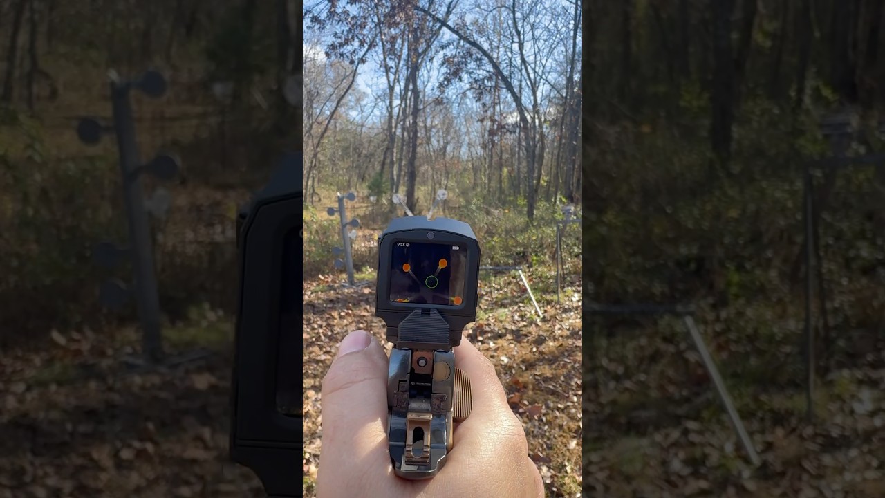 Showing off the Infitac Fast Mini Pistol mounted thermal #infitac #fastmini #thermalpistolsight
