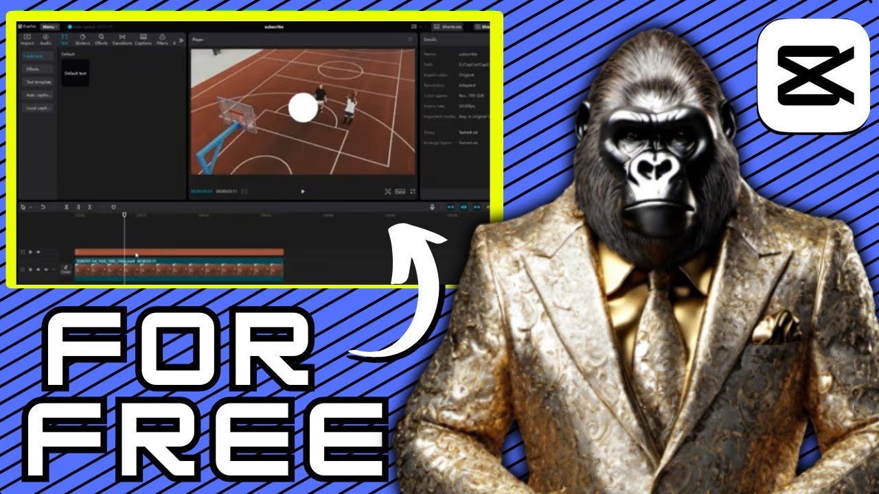 How To MOTION TRACK In CAPCUT PC