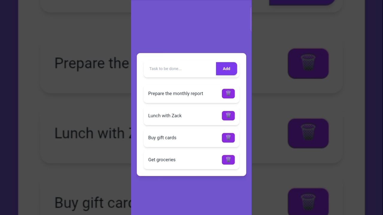 Build a To-Do List App with HTML, CSS & JavaScript Beginner Tutorial #htmlcssjs  #coding #shorts
