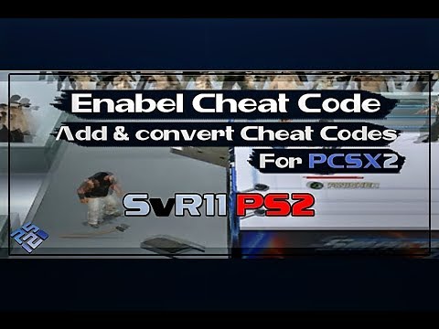 How To Enable Cheat and Add Cheat Codes For PCSX2
