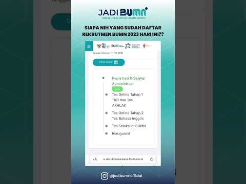 Kalau kamu sudah daftar Rekrutmen Bersama BUMN 2023 Belum? - JadiBUMN