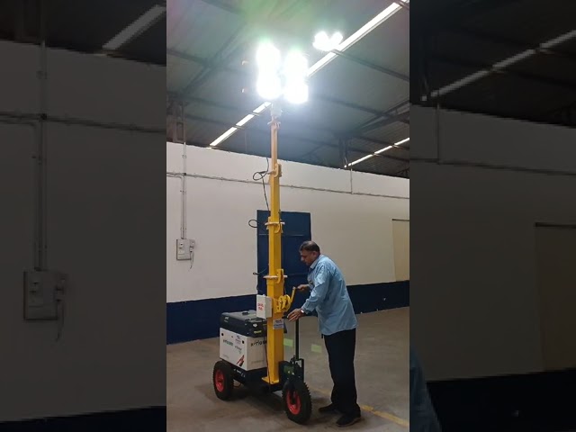 Mobile Lighting Tower - Mini Portable Inverter Mobile Light Tower ...