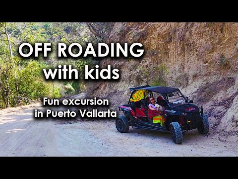 Off road ATV excursion with kids - RZR tour in Puerto Vallarta Mexico