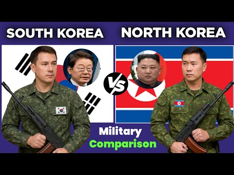 North Korea vs South Korea Military Power Comparison 2025 || Who is More Powerful Country in 2025?
