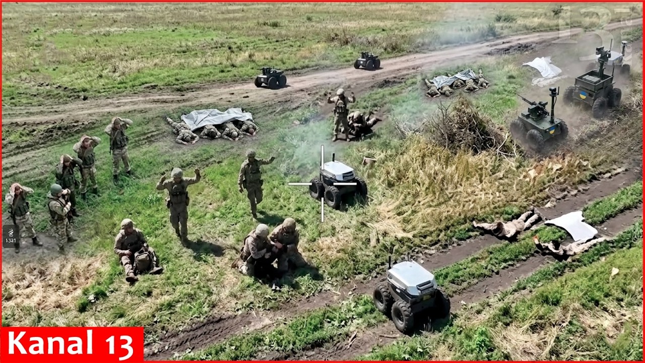 For the first time in history Ukrainian robots captured Russian position and occupiers surrendered